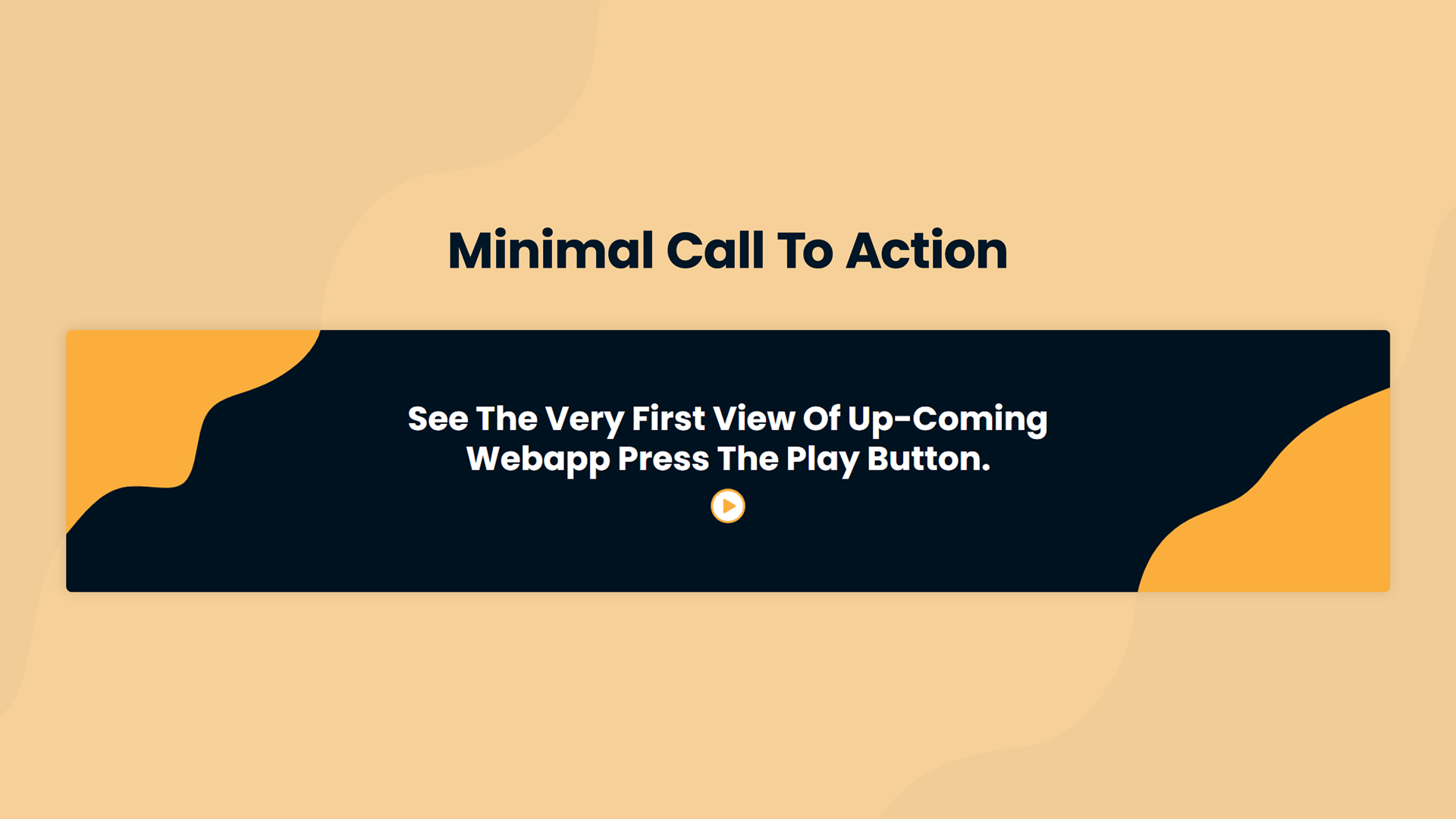 Minimal Call To Action Style 01 - kitsWind