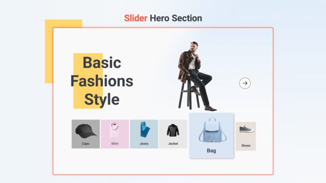 Slider Hero Section Style 05 - kitsWind