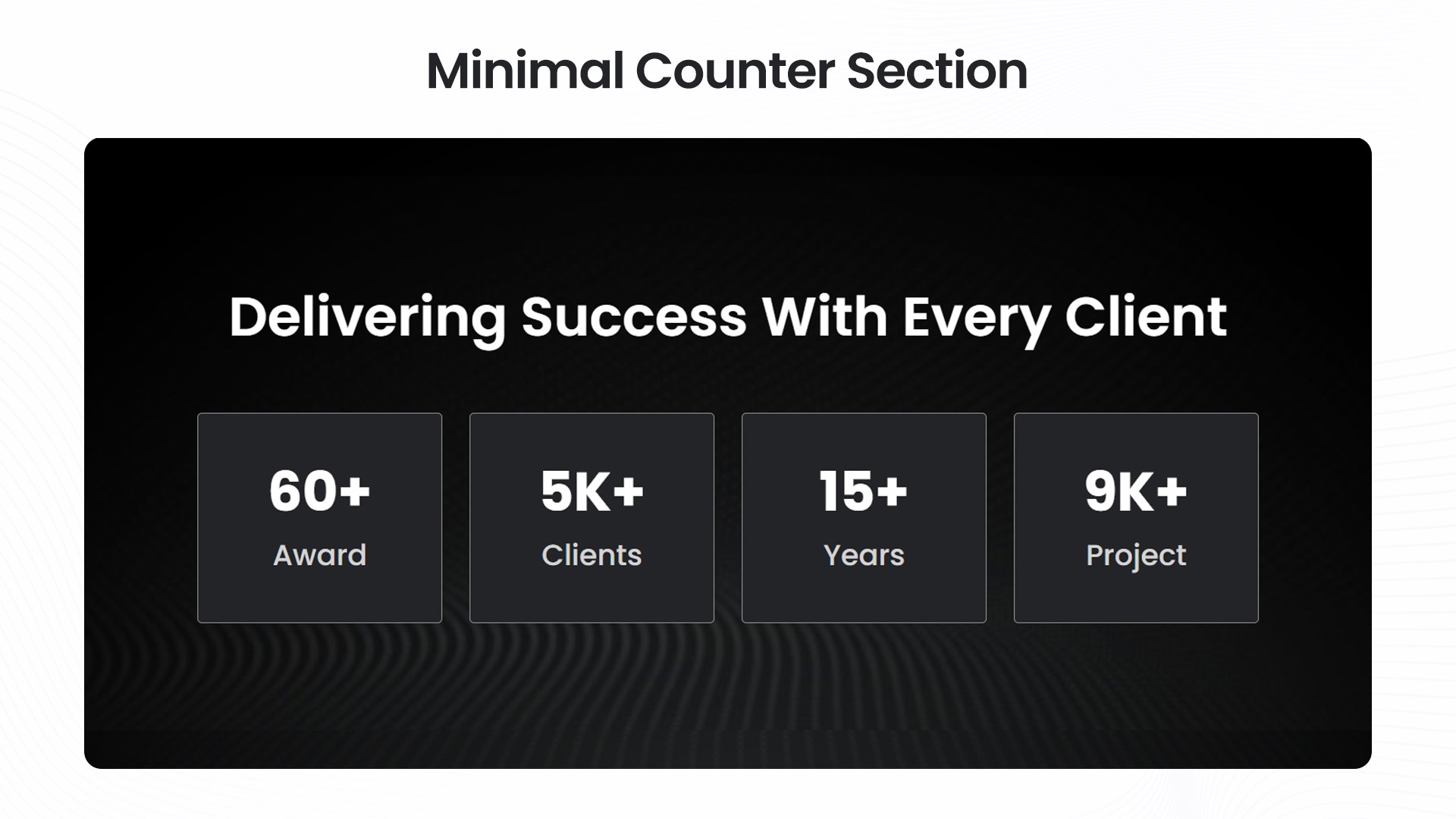 Minimal Counter Section Style 02 - kitsWind