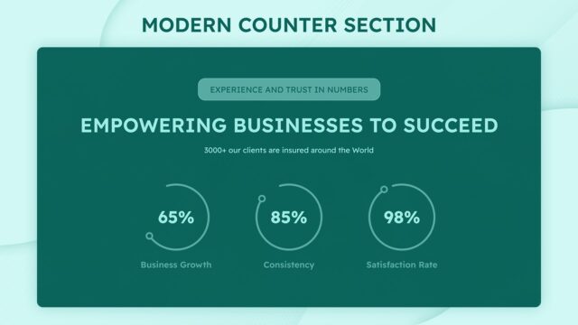 Modern Counter Section Style 04 - kitsWind